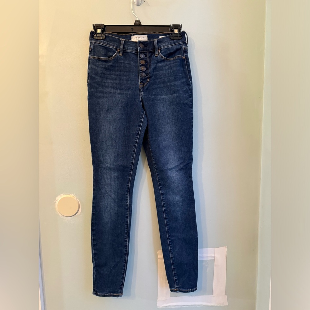 Pacsun High-Rise Power Super Stretch Jegging - Gem
